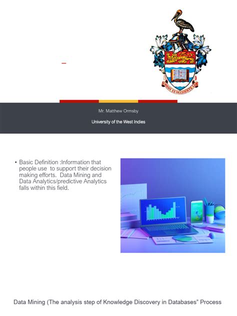 Swen3165 Lecture 9 Data Mining Pdf Data Mining Analytics