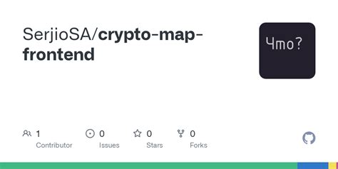 GitHub SerjioSA Crypto Map Frontend