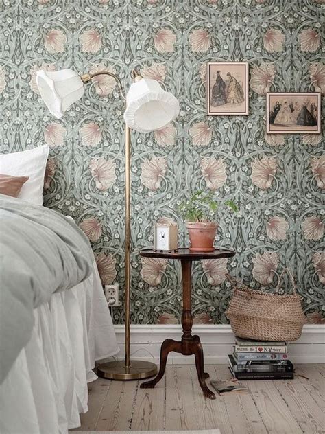 Обои от MORRIS & CO | Scandinavian home interiors, Home decor bedroom ...