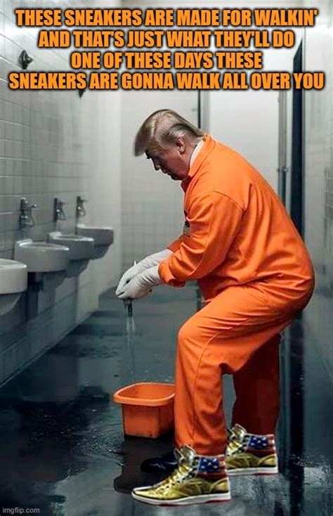 Trump And His 399 Never Surrender High Top Sneakers Imgflip