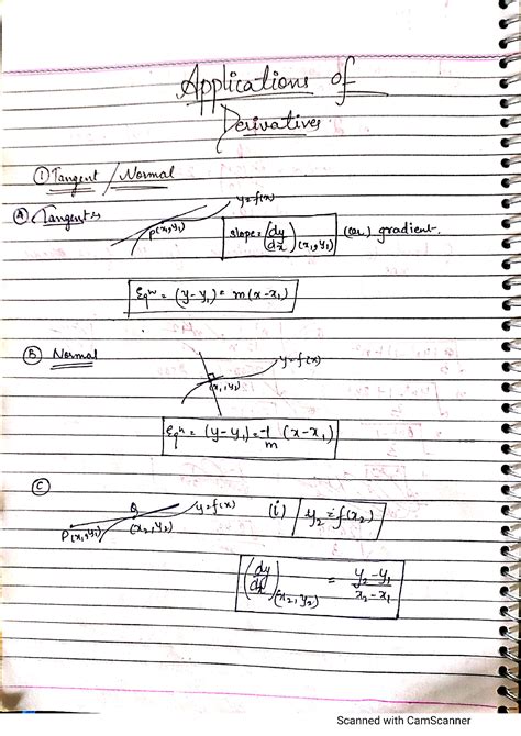 SOLUTION Applications Of Derivatives Basics Studypool