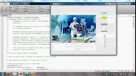 How To Make A Gui Using Guide In Matlab For Image Processing Youtube