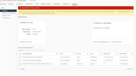 Vmware Esx Patching Virtualization Spiceworks Community