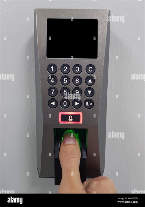 Biometrics Hand Hi Res Stock Photography And Images Alamy