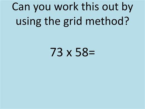 li can i multiply a two digit number by another two digit number using