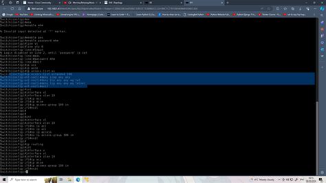 Solved Acl To Block Unauthorized Access On C1200 Cisco Switch Cisco