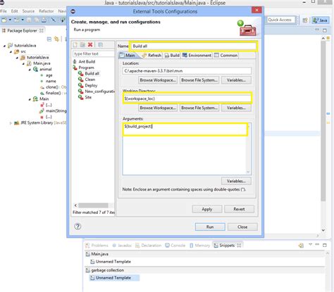 Eclipse Maven Error With Build All Argument Stack Overflow