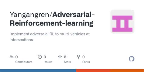 Github Yangangrenadversarial Reinforcement Learning Implement