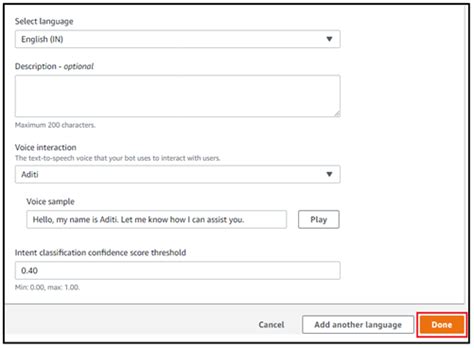 Step By Step Guide On Creating Voice Bot Using Amazon Lex V2 Console Cloudthat Resources