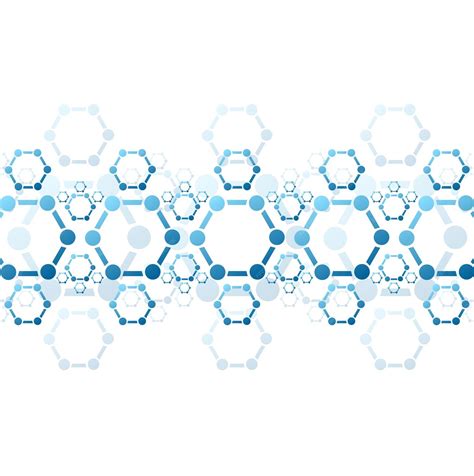 Premium Vector Abstract Background Of Blue Molecule Structure Medical Vector Scientific Design