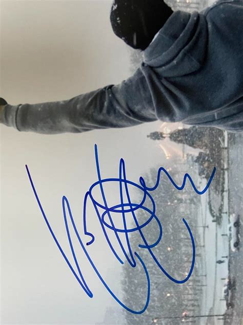 Rocky Signed By Sylvester Stallone With Psadna Certification Autograph Photo No
