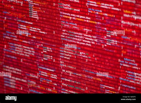Red Code Hi Res Stock Photography And Images Alamy