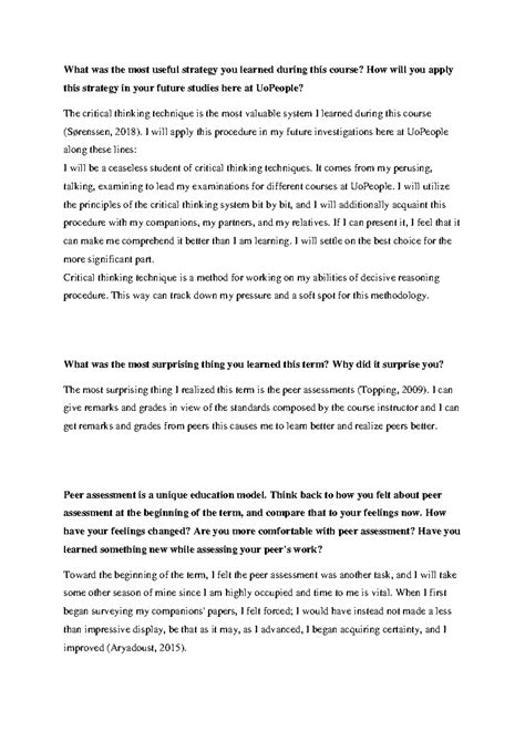 Lj Unit 8 Learning Journal Unit 8 What Was The Most Useful Strategy You Learned During This