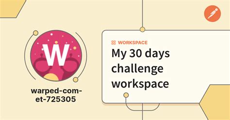 my 30 days challenge workspace postman api network
