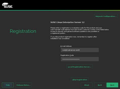 SUSE Linux Enterprise Install Configration Server World SUSE Linux Enterprise Install Configration Server World