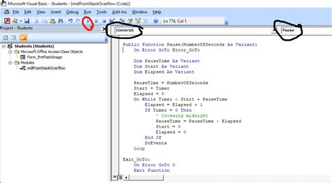 Run Vba Function Every 30 Seconds From Startupaccess Stack Overflow
