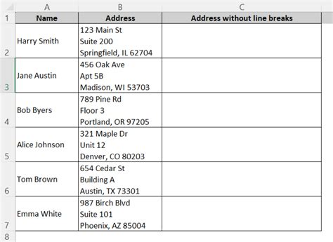 How To Remove Line Breaks In Excel 4 Simple Ways Excel Insider