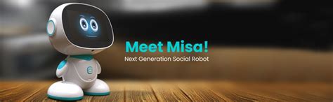 Misa Next Generation Social Robot Blue Toys And Games