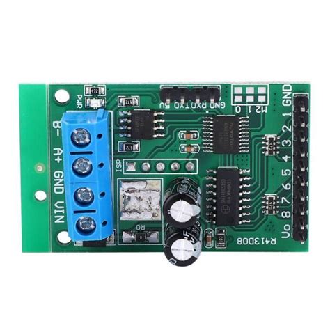 Module Dc 5v Rs485 Rs232 Ttl Module De Contrôle Rtu Carte De Commutation De Relais Uart Prise
