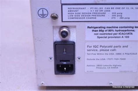 Igc Polycold System Cryotiger Compressor T1102 03