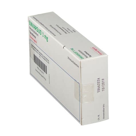 Envarsus® 1 Mg 30 St Mit Dem E Rezept Kaufen Shop Apotheke