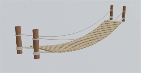 Rope Bridge 3d 3d Environments Unity Asset Store