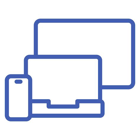 Premium Vector Responsive Design Vector Icons