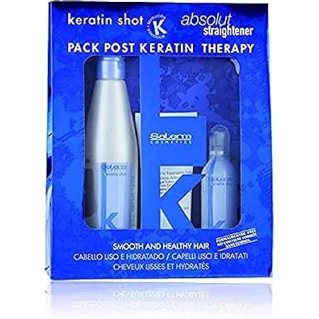 Salerm Cosmetics Kit Keratin Shot Maintenance Treatment