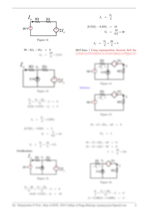 Solution Superposition Theorem Review Studypool