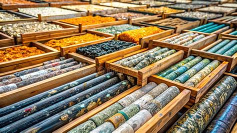 Precise Geological Logging Preparation A Closeup Look At Drill Core