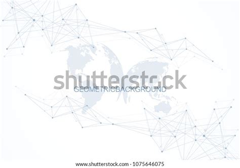 Abstract Cloud Computing Background Networks Concept Stock Vector Royalty Free 1075646075