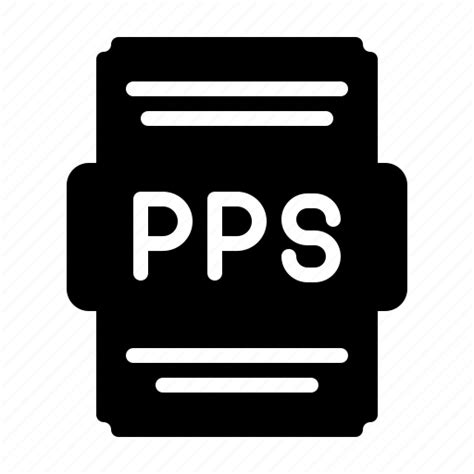Pps Slide Show Spreadsheet File Format Icon Download On Iconfinder