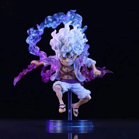 Beibei Mô Hình One Piece Mô Hình Anime Pvc Trận Luffy Bánh 5 Mô Hình