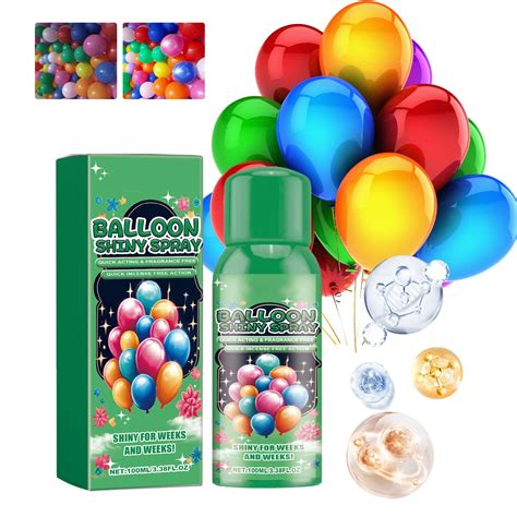 Joymorehome Clearance Instant Balloon Shine Spray High Shine No