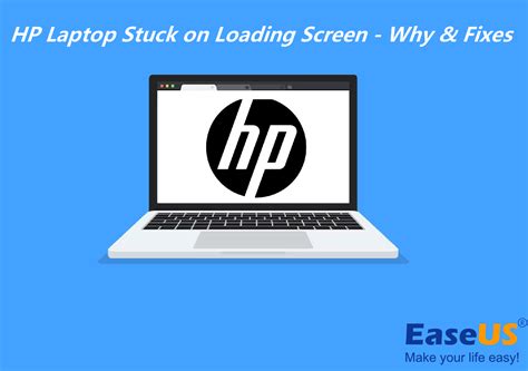hp laptop stuck on loading screen why and fixes