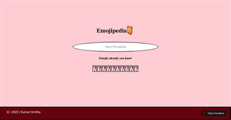 emojipedia codesandbox