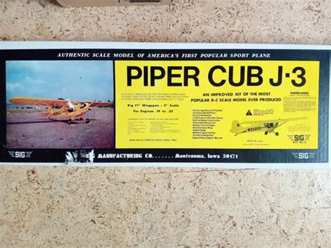 Sig Piper Cub J3 Holzbausatz Eur 5900 Picclick De