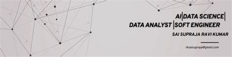 Sai Supraja Ravi Kumar Engineering Data Science Graduate Actively
