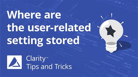 Where Are The User Related Settings Stored Youtube