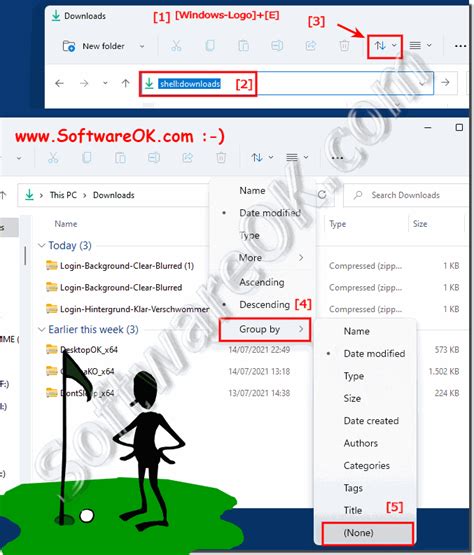 Deactivate The Windows Grouping In The File Explorer