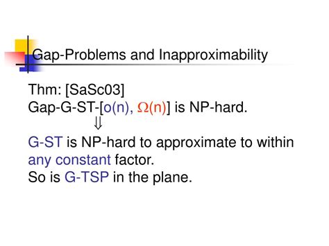 PPT On The Complexity Of TSP With Neighborhoods And Related Problems PowerPoint Presentation