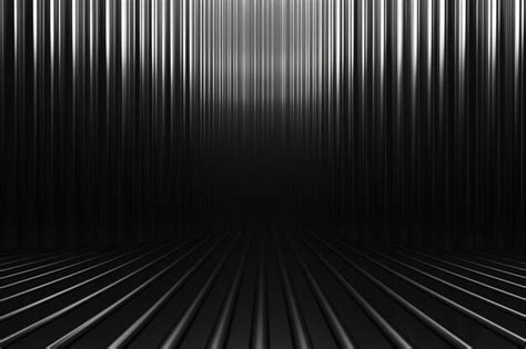 Premium Ai Image Grayscale Vertical Lines Pattern