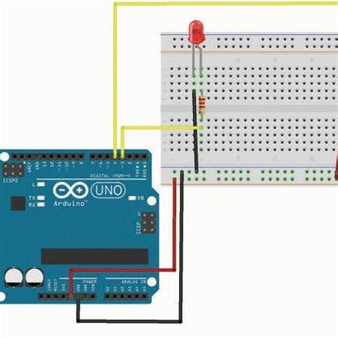 LED And Switch Using Arduino Uno Hackaday Io