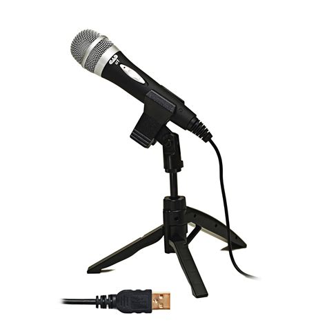 Cad U1 Usb Microphone With Tripod Mic Stand And Usb Cable Ideal For