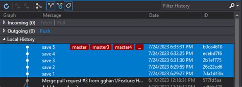 Source Control Git Merge In Client Side