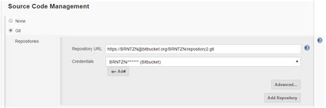 Git Using Credentials From Jenkins Store In A Jenkinsfile Stack