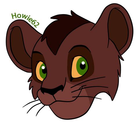 Simba Cub Headshot By Howie62 On Deviantart