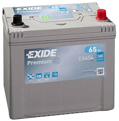 EXIDE Premium Asia EA654 Autobatterie 65Ah - Batterien Schweiz