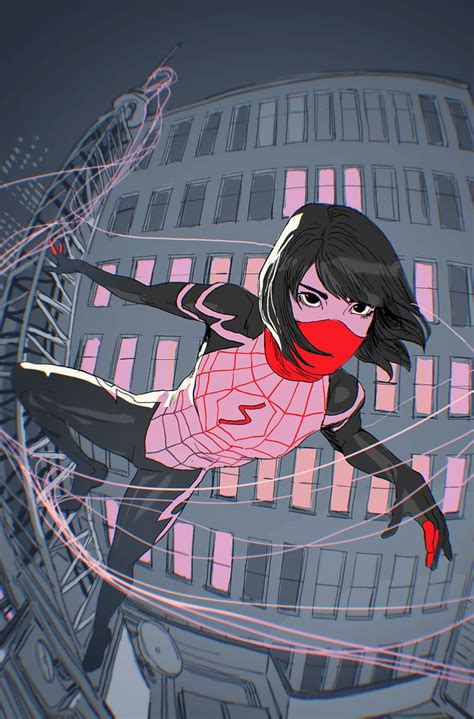 Silk Spiderman Fan Art Silk Marvel Fanart Fanart Design Concept Art