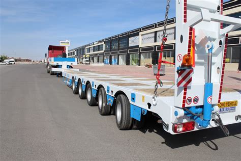 Extendable Lowbed Trailers Alura Trailer